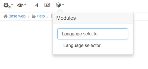 Language selector with flags - Expo.nibe.com